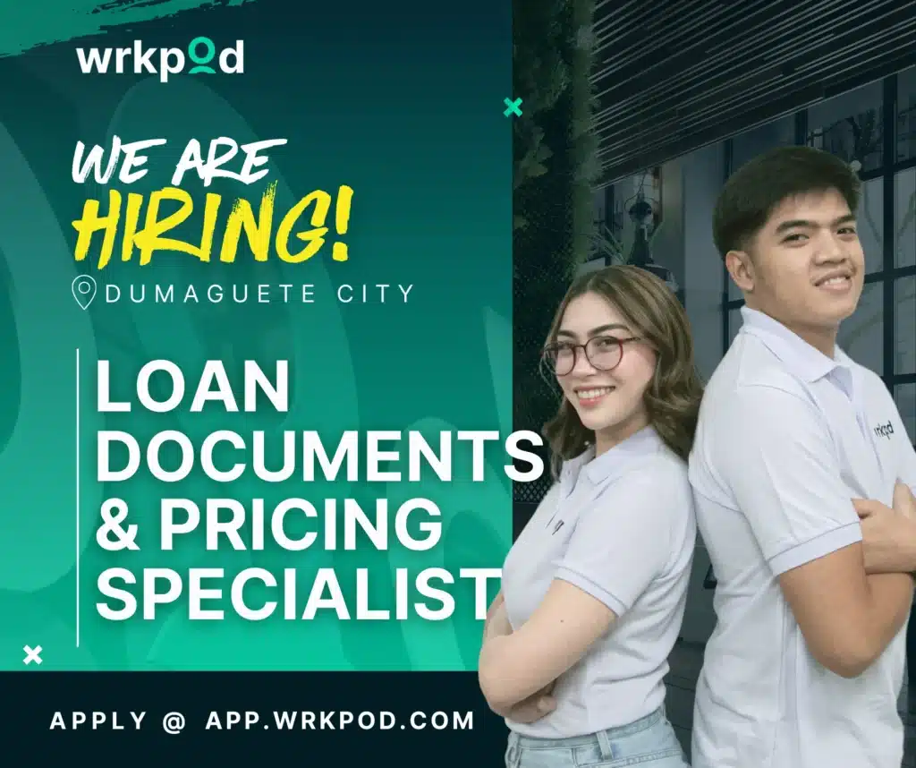 LOAN DOCUMENTS & PRICING SPECIALIST - WrkPod