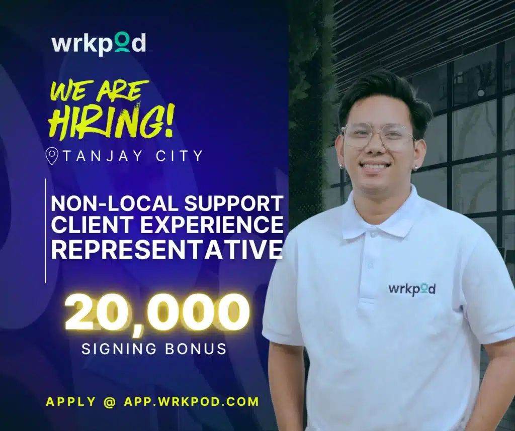 Non-Local Support (NLS) Client Experience Representative - WrkPod