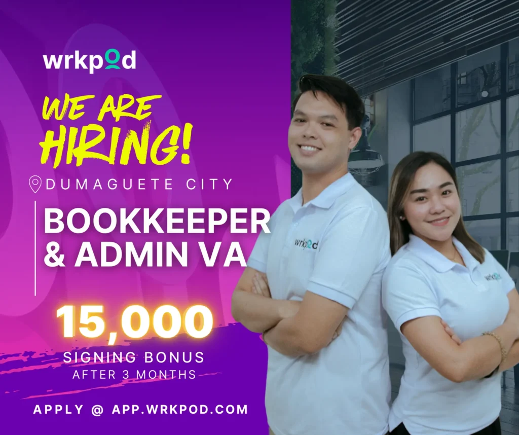 Bookkeeper & Admin VA - WrkPod