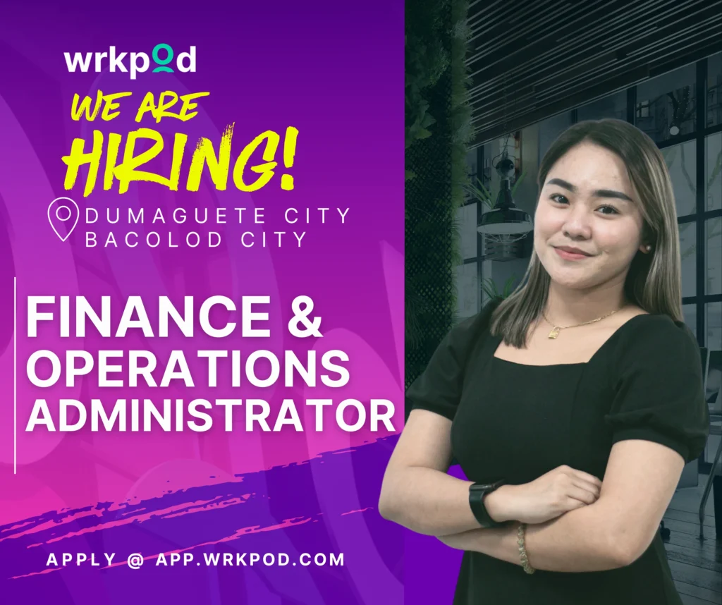Finance and Operations Administrator - WrkPod