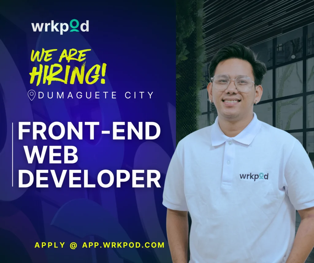 Front-End Web Developer - WrkPod
