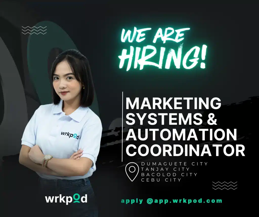 Marketing Systems & Automation Coordinator - WrkPod