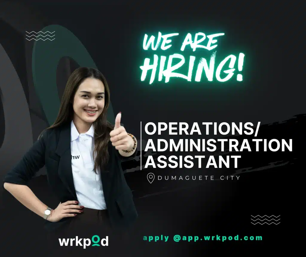 Operations/ Administration Assistant - WrkPod