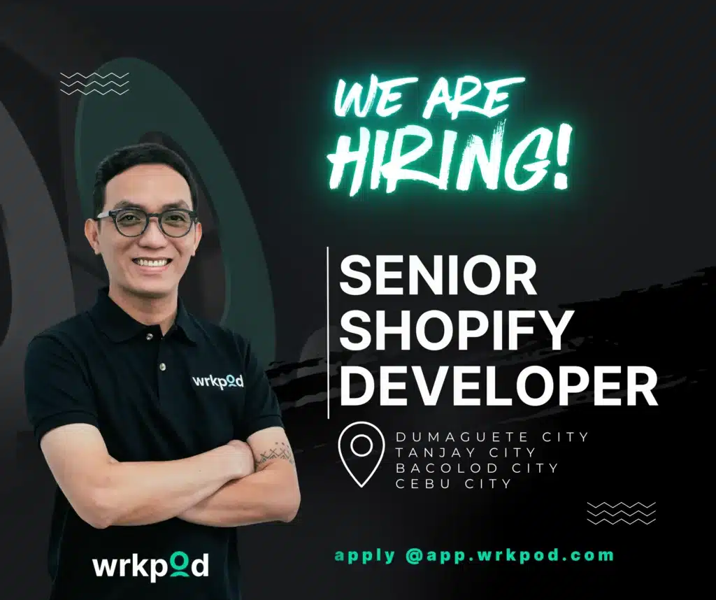 Senior Shopify Developer - WrkPod
