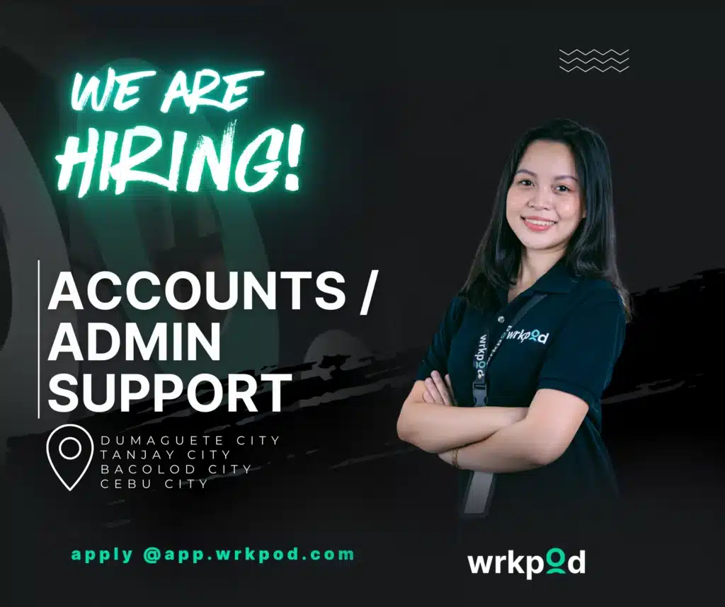 Accounts/Admin Support - WrkPod