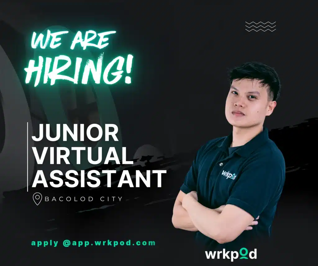 Junior Virtual Assistant Wrkpod