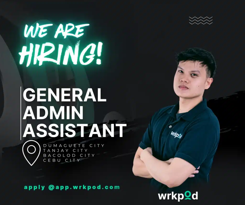General Admin Assistant - WrkPod